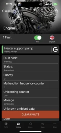 Heater Support Pump and Voltage error woes | VW T6 Transporter Forum