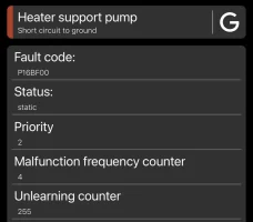 Heater Support Pump and Voltage error woes | VW T6 Transporter Forum